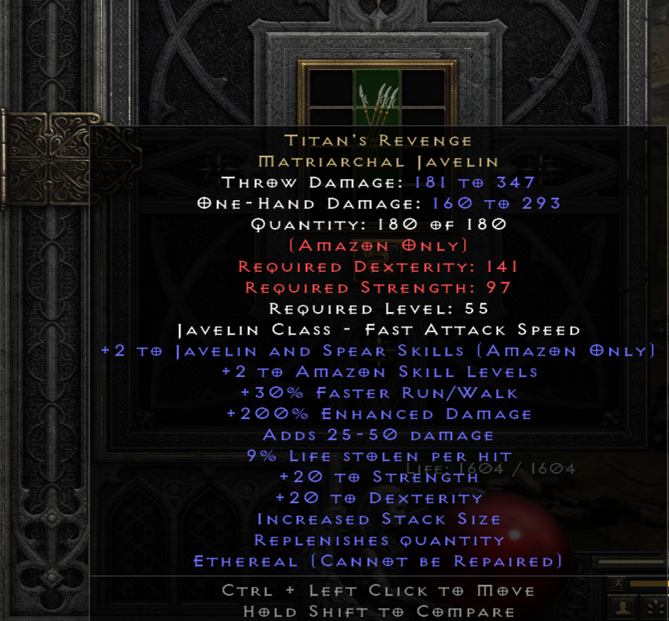 PC PS4 PS5 XBOX SWITCH NL ETH Titan's Revenge DIABLO 2 RESURRECTED ITEM ...