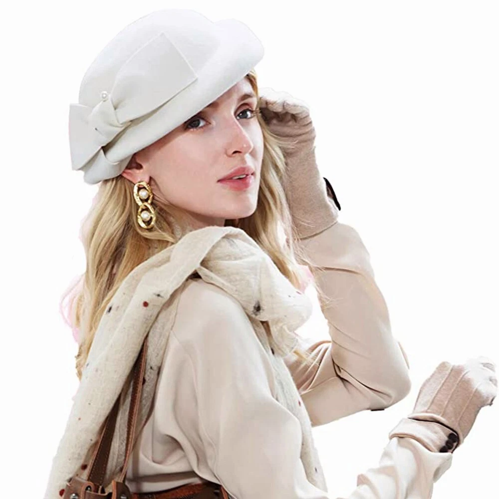 White Formal Hats For Women