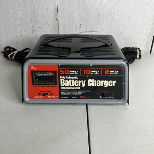 Schumacher SE-5212A Automatic Battery CHARGER 12V 2/ 10/ 50 Amp Engine ...
