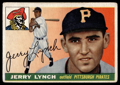 1955 Topps 142 Jerry Lynch Pittsburgh Pirates Baseball | eBay