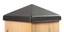 Apex 6x6 Pyramid Post Cap - Matte Bronze (5 1/2" x 5 1/2") for Deck and ...