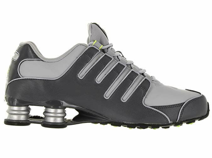 Nike Shox NZ Dark Grey Wolf Grey 378341 009 Mens Sz 8 Running Shoes | eBay