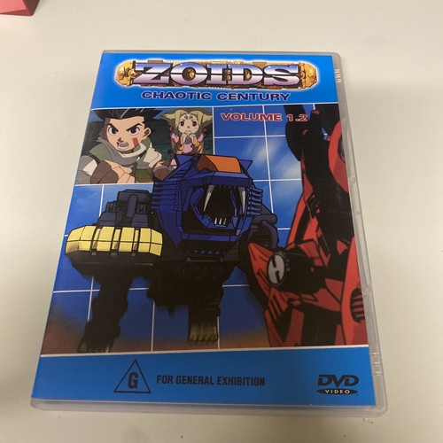 Zoids DVD Chaotic Century VOLUME 1.2 - RARE ANIME - Region 4 Australia ...