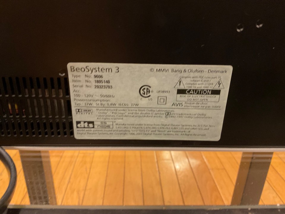 Bang & Olufsen Beosystem 3 ‘Fair Condition/1st Listing’ | eBay