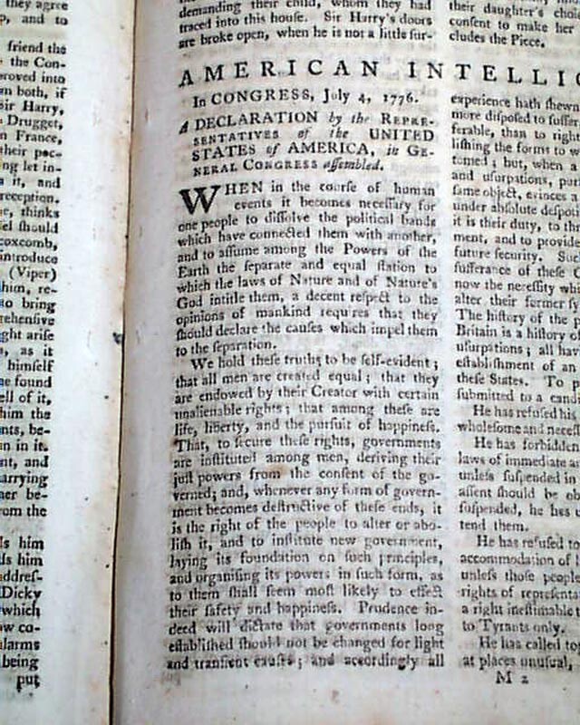 John Hancock Declaration Of Independence