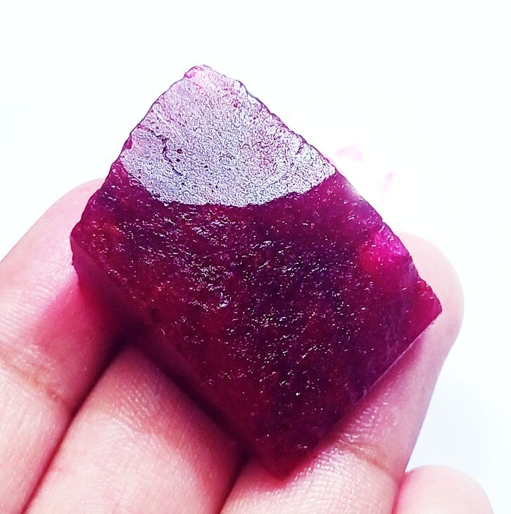 Natural Red Beryl Rough Certified Loose Gemstone 74.00+ Ct With Free ...