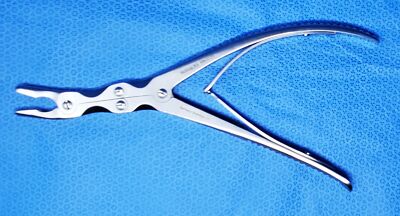 Ruggles RN3030 Leksell Rongeur, Double-Action, Slight Curve, 8mm, 9 1/4 ...