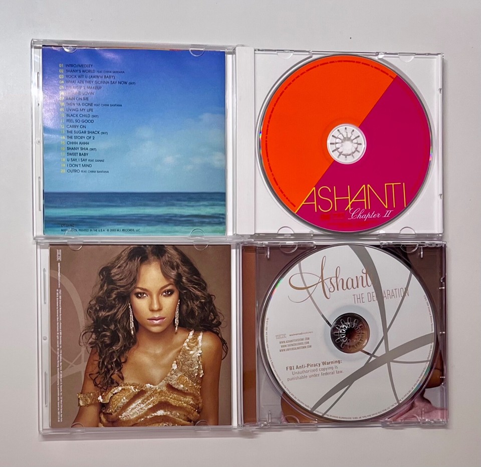 Ashanti - Chapter II & The Declaration [2-CD Lot] 602498084342 | eBay