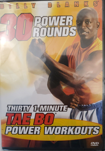 30 POWER ROUNDS: 30 1-MINUTE TAE BO POWER WORKOUTS! BILLY BLANKS DVD ...