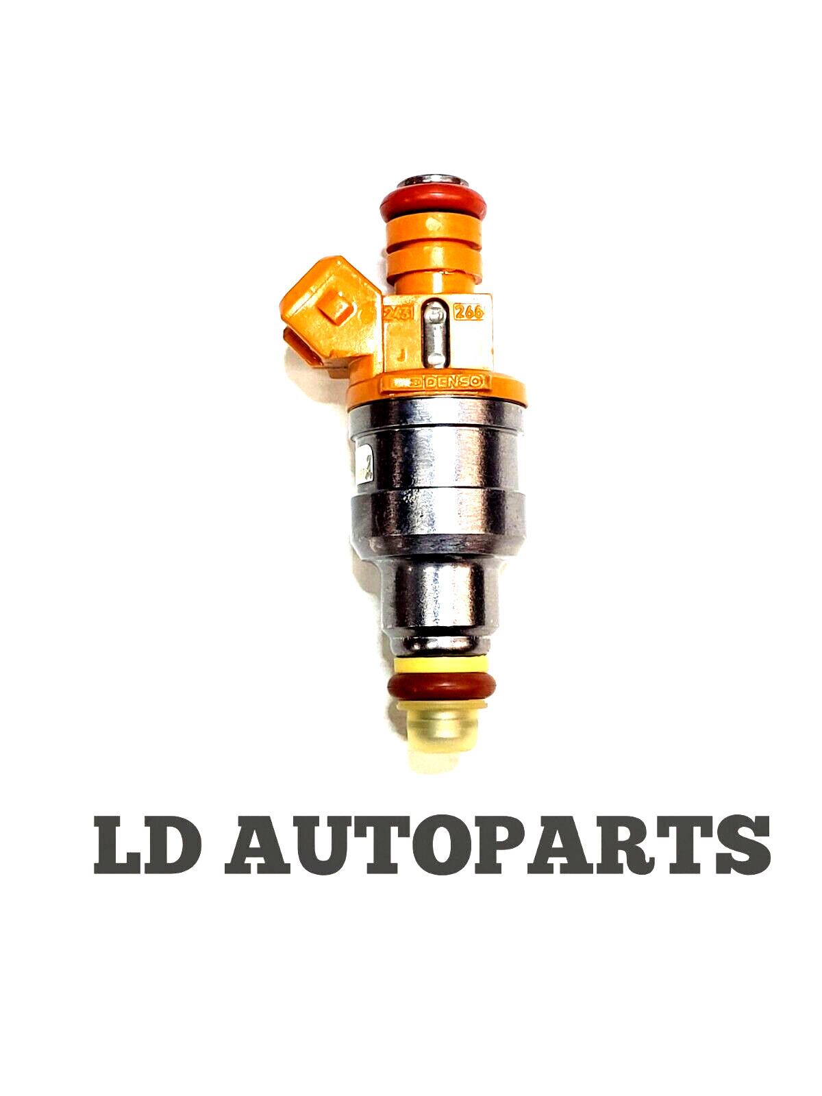 Set of 8 OEM Ford DENSO Yellow Top 19lb Fuel Injectors F1ze-c2a Racing ...