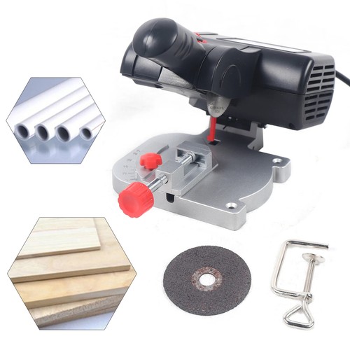 45°Miter Saw Mini Benchtop Cut-off Saw Wood Metal Angle Moulding Cutter ...