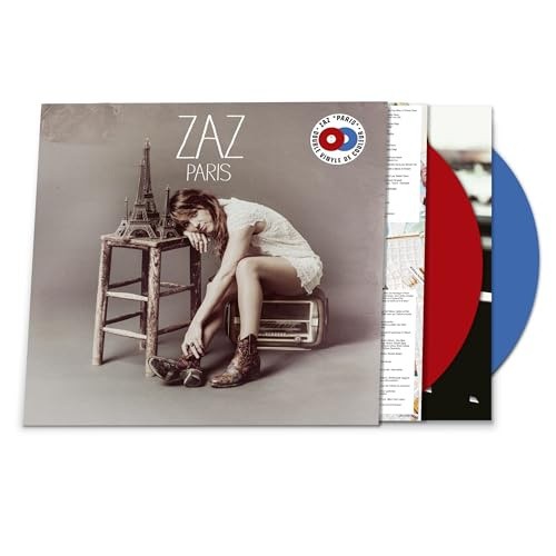 Paris - Limited Red & Blue Colored Vinyl by Zaz [VINYL] 5021732287236 ...