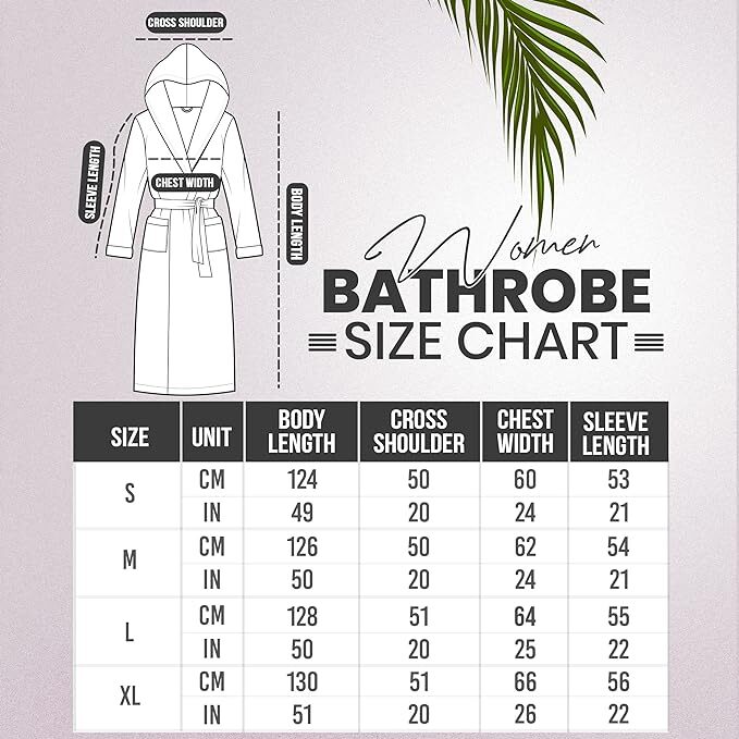 Women Fleece Hooded Bathrobe - Plush Long Robe in Lot NY Threads | eBay