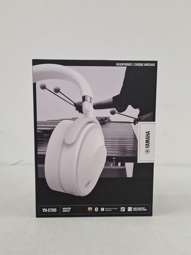 Yamaha YH-E700 Headphones w/ Listening Optimizer, Advanced ANC - White ...