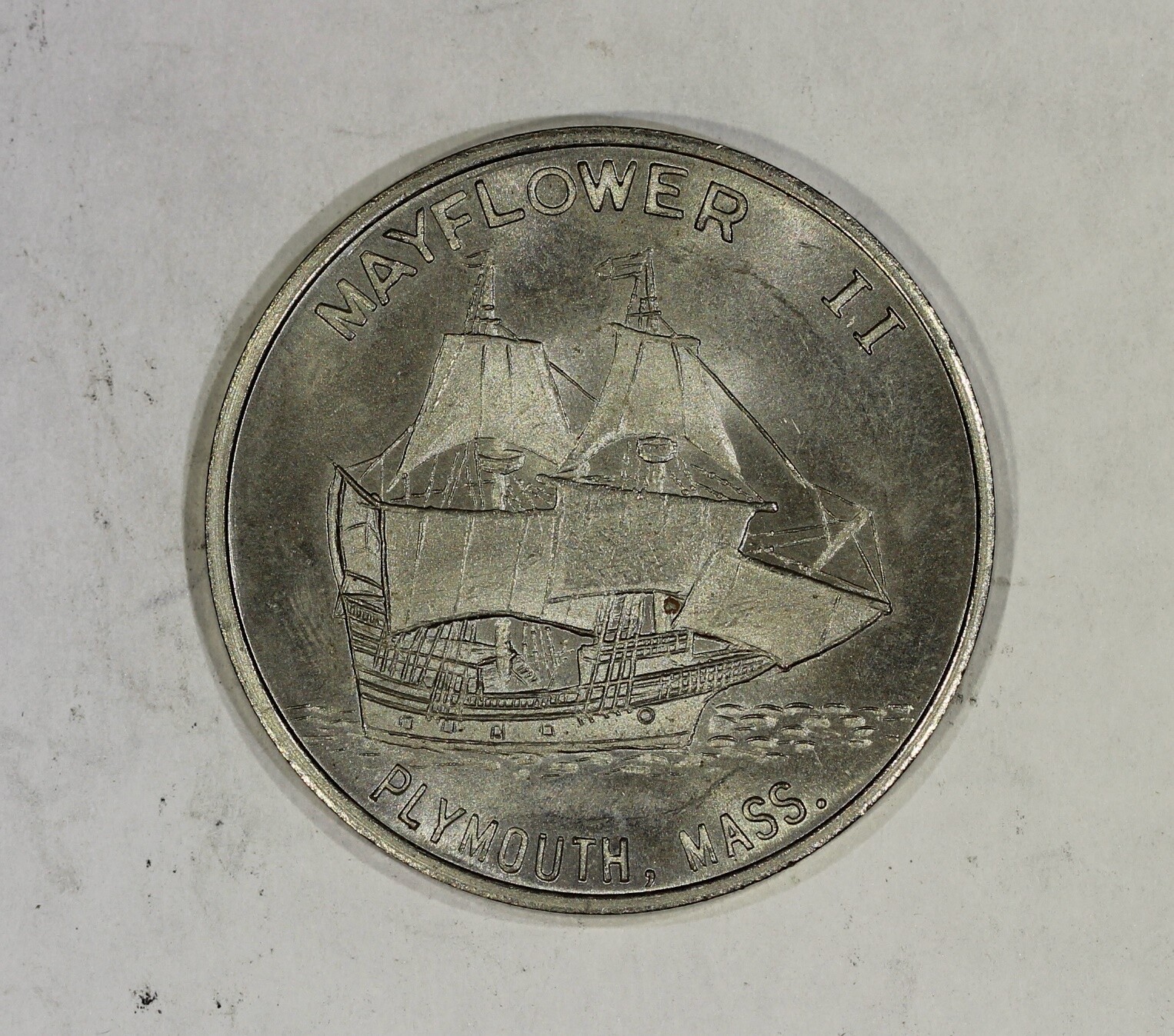 Mayflower II Plimoth Plantation Token Plymouth Massachusetts | eBay