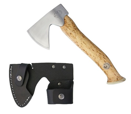 Karesuando Kniven Vuogas Axe 3" 12C27 Sandvik Stainless Head Curly ...