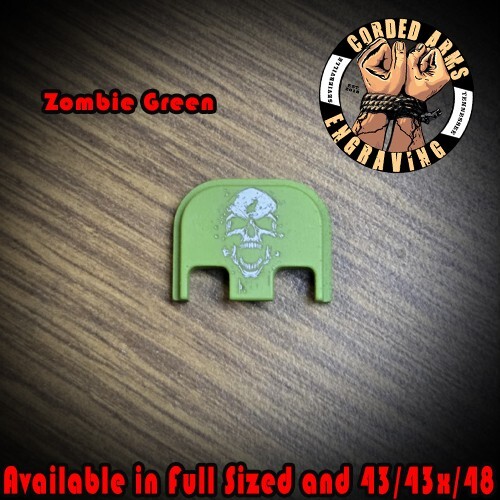 Mocking Skull - Glock Rear Slide Plate Back Plate for Full Sized Glocks ...