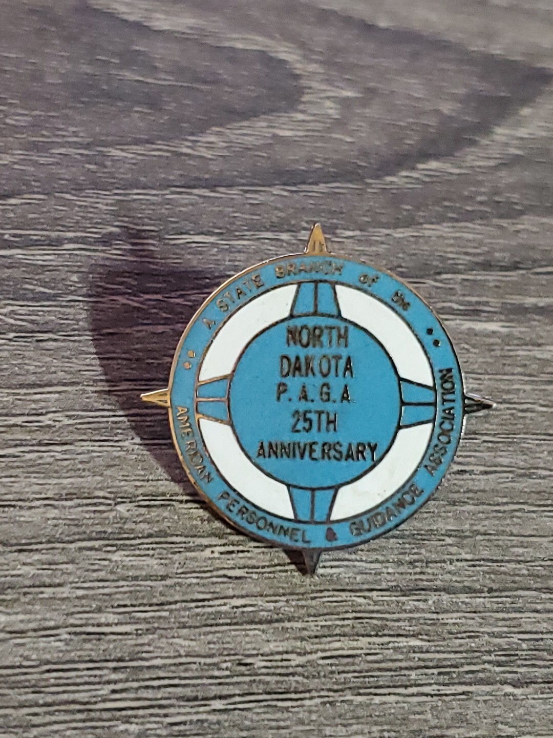 North Dakota PAGA American Personnel And Guidance Association Lapel Pin ...