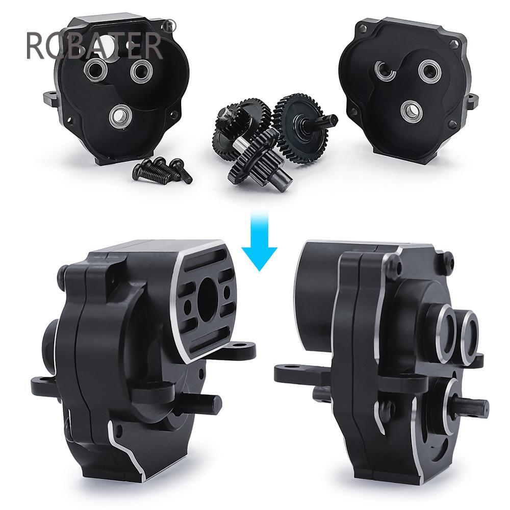 CNC Metal Transmission Gearbox Upgrade Parts for 1/18 Traxxas TRX4-M RC ...