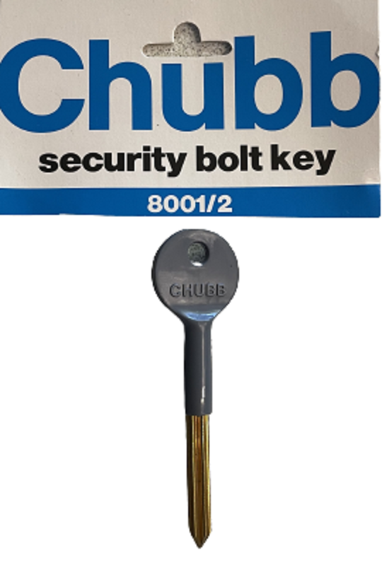 Chubb 8001/8002 Security Bolt Key | eBay