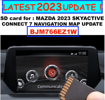 CX-5, CX-9, MX-5 - 2023 SkyActiv SD CARD NAVIGATION MAZDA MAP UPDATE ...