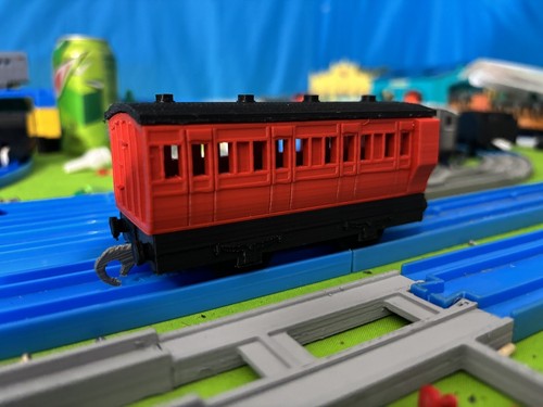 Thomas Trackmaster 3D Printed Red Branchline Brake Coach Custom | eBay