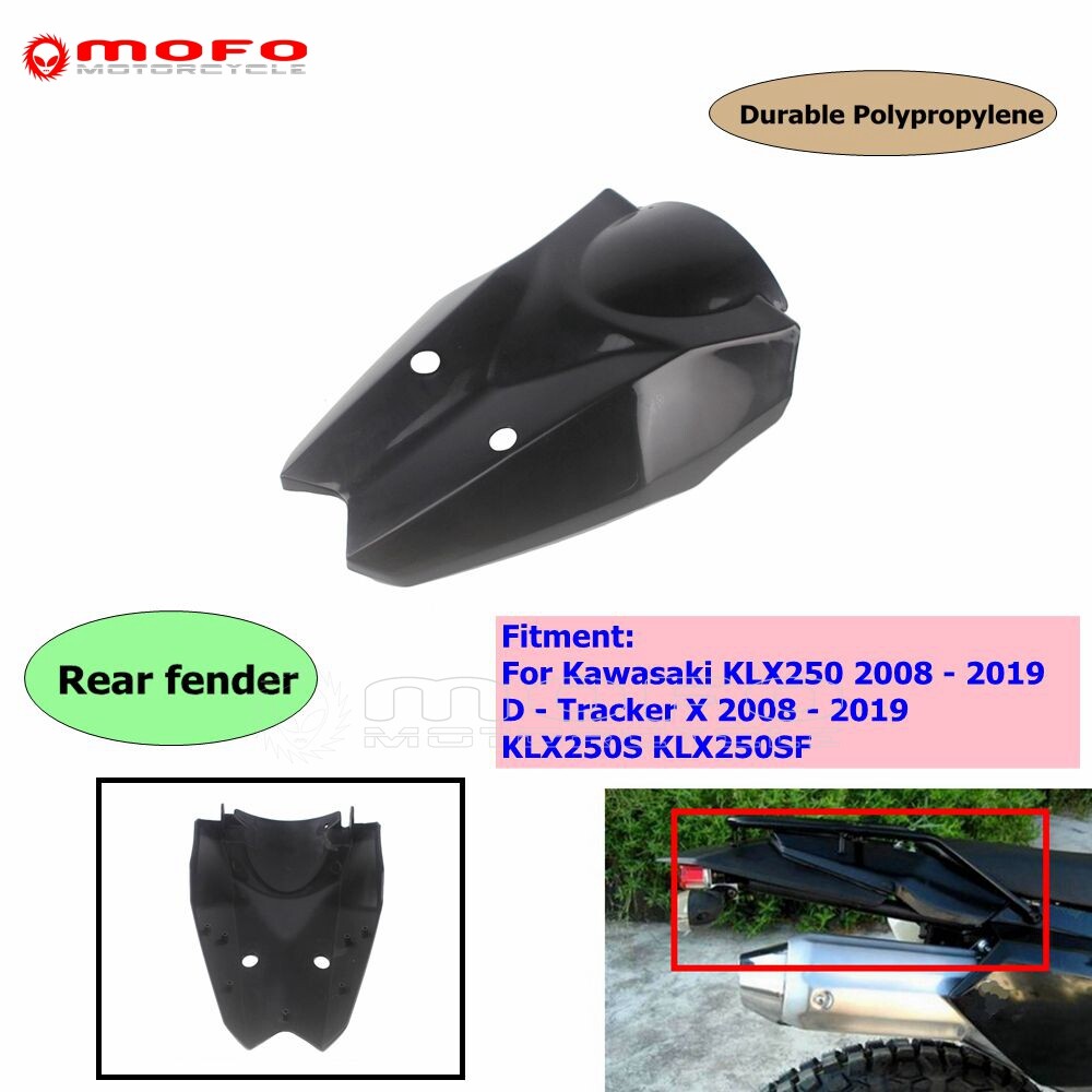 Rear Fender Replacement For Kawasaki KLX250 D-Tracker X 08-2019 KLX250S ...