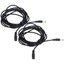 2Pcs LED Solar Light Extension Cord Monitoring Power Connection Cable 5 ...