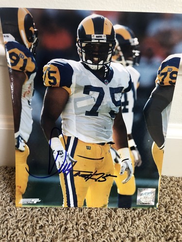 St. Louis Rams D'MARCO FARR Signed Autographed 8x10 "Greatest Show on ...