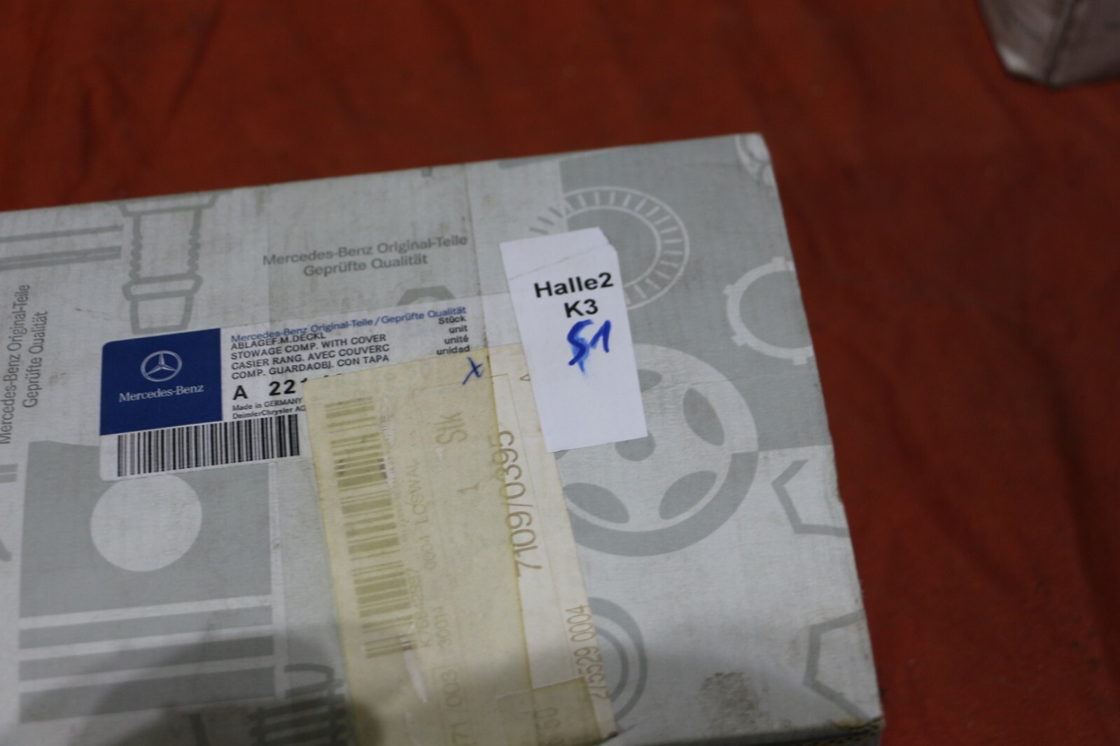 MERCEDES S Class W221 Cup Holder Storage Tray A2216802650 for sale ...