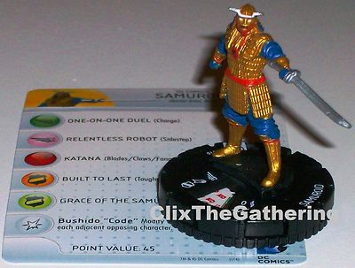 SAMUROID #010 The Flash DC HeroClix | eBay
