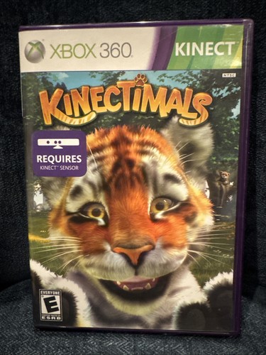 Kinectimals (Microsoft Xbox 360 Kinect, 2010) CIB manual box, + 2 Day ...