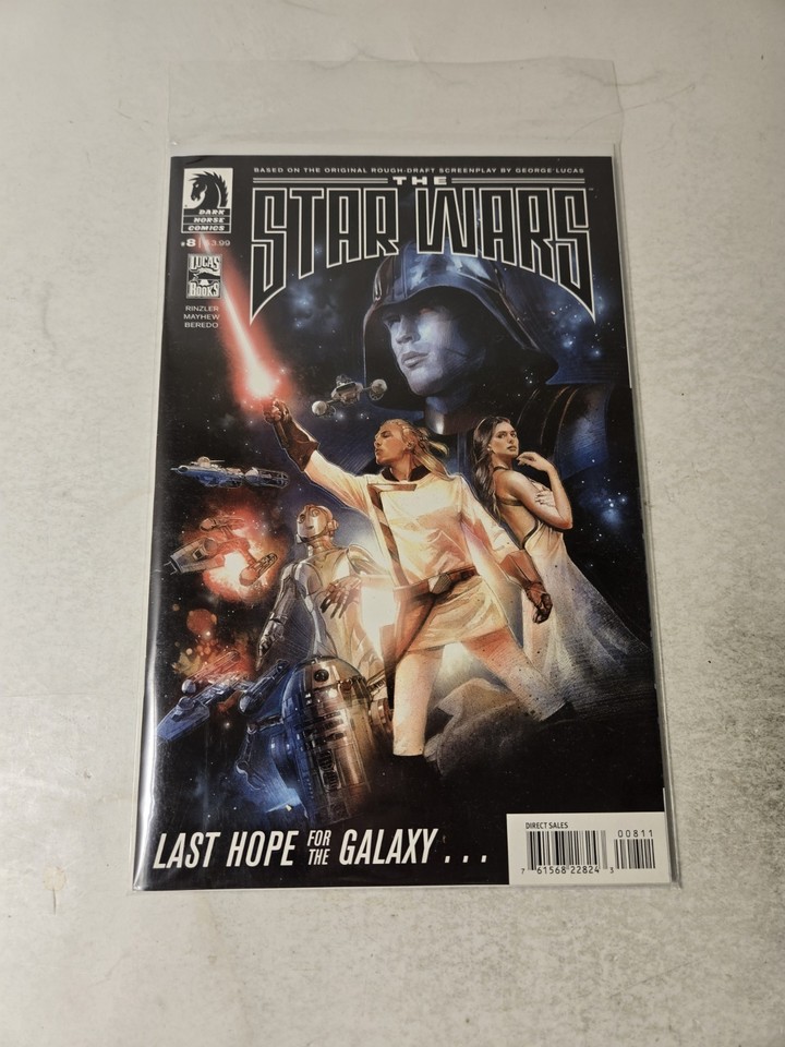 The star wars Dark Horse Comic Book Set 0-8 Original Star Wars Script M ...