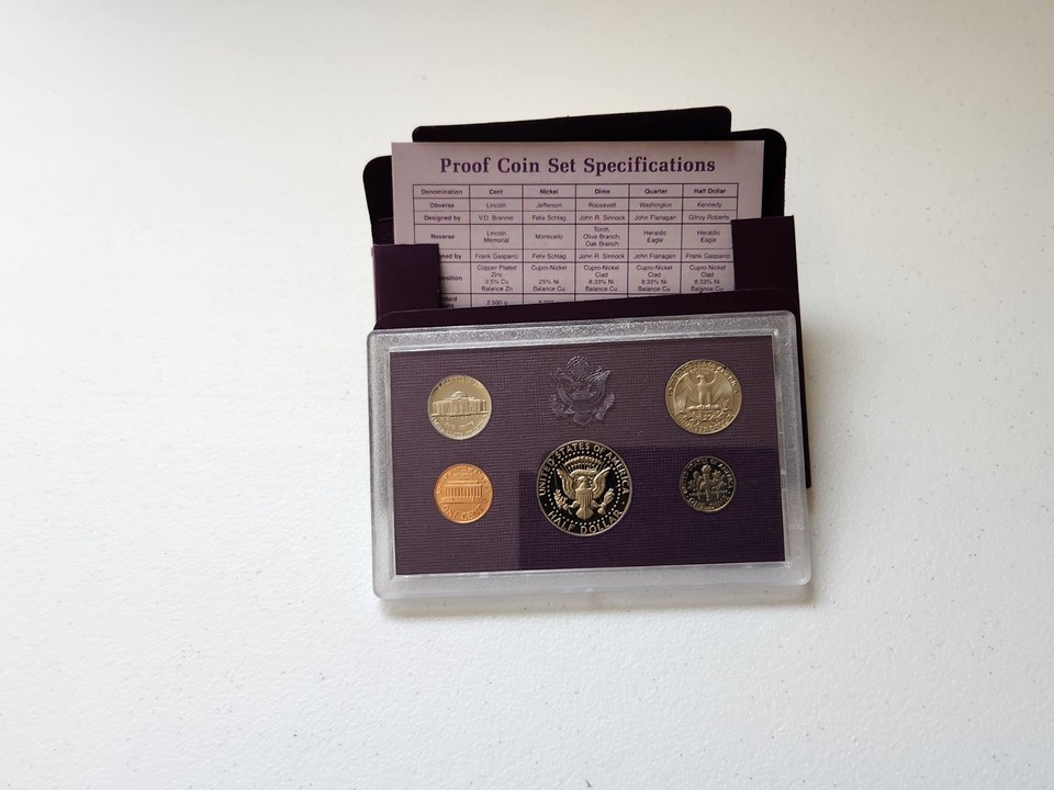 1987 Clad Proof Set U.S. Mint Original Government Packaging OGP | eBay