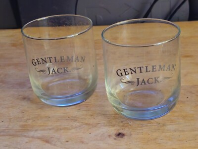 Lot 2 Gentlemen Jack Brand Jack Daniel's Tennessee Whiskey Glass | eBay