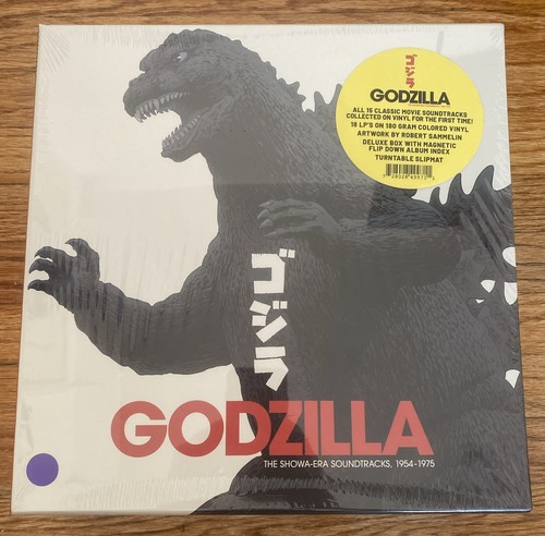 Godzilla The Showa Era Movie Soundtracks 1954-1975 Limited Edition ...