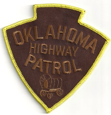OKLAHOMA HIGHWAY PATROL - SHOULDER PATCH - IRON OR SEW-ON PATCH | eBay