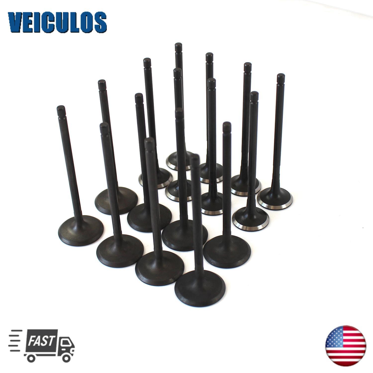 16PCS Engine Intake Valve & Exhaust Valve For 2012-2021 Hyundai Kia 1 ...