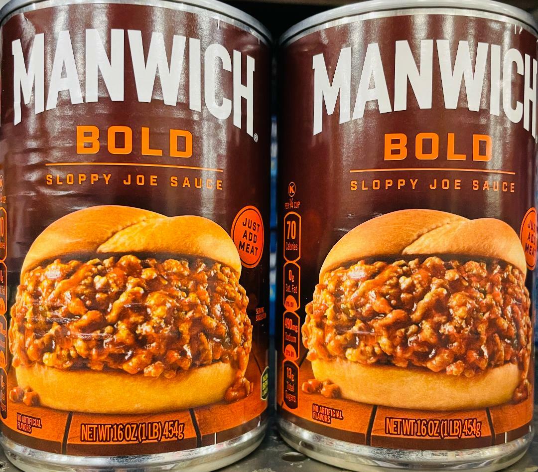 Hunt's Manwich Bold Sloppy Joe Sauce 16oz Can (pack of 6) for sale ...