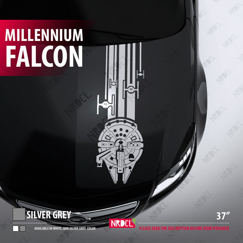 Millennium Falcon Window Decal