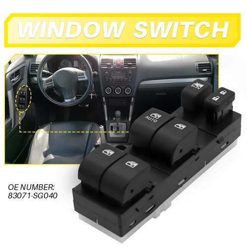 83071-SG040 Master Power Window Switch For 2014-2016 Subaru Forester ...