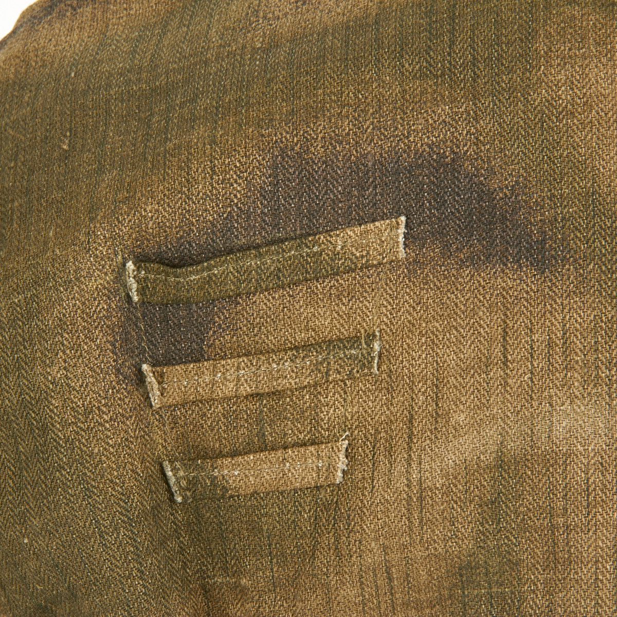 German WWII Wehrmacht M45 Linen Sumpftarn Pattern Jacket- Size XL (US ...