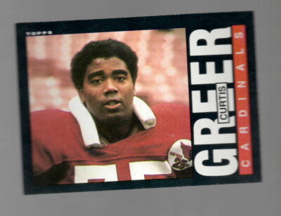1985 Topps #141 Curtis Greer VG/Ex | eBay