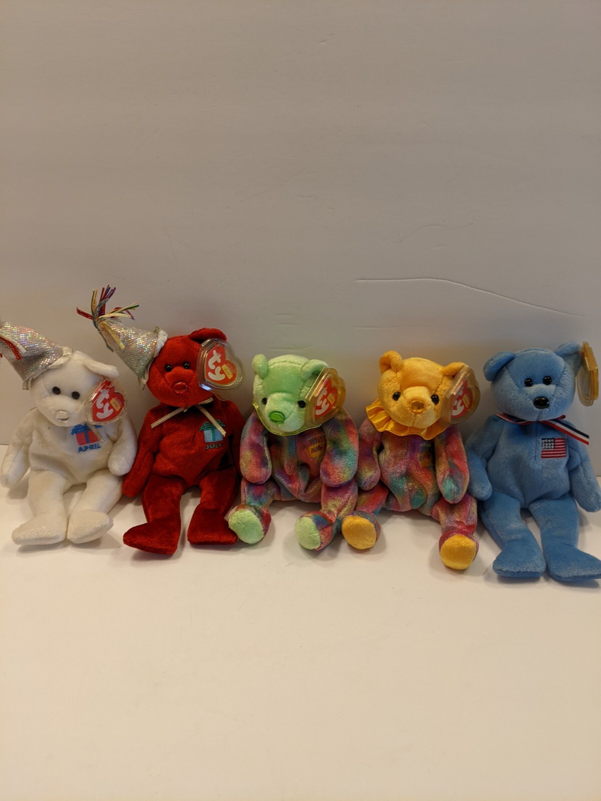 ty Beanie Babies 2001 America, 2001 November, 2002 April, 2002 July ...