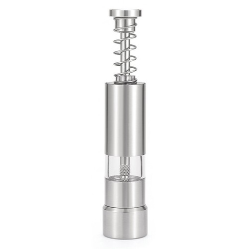 Manual Built-in Spring Thumb Push Pepper Spices Grinder Kitchen Tool ...
