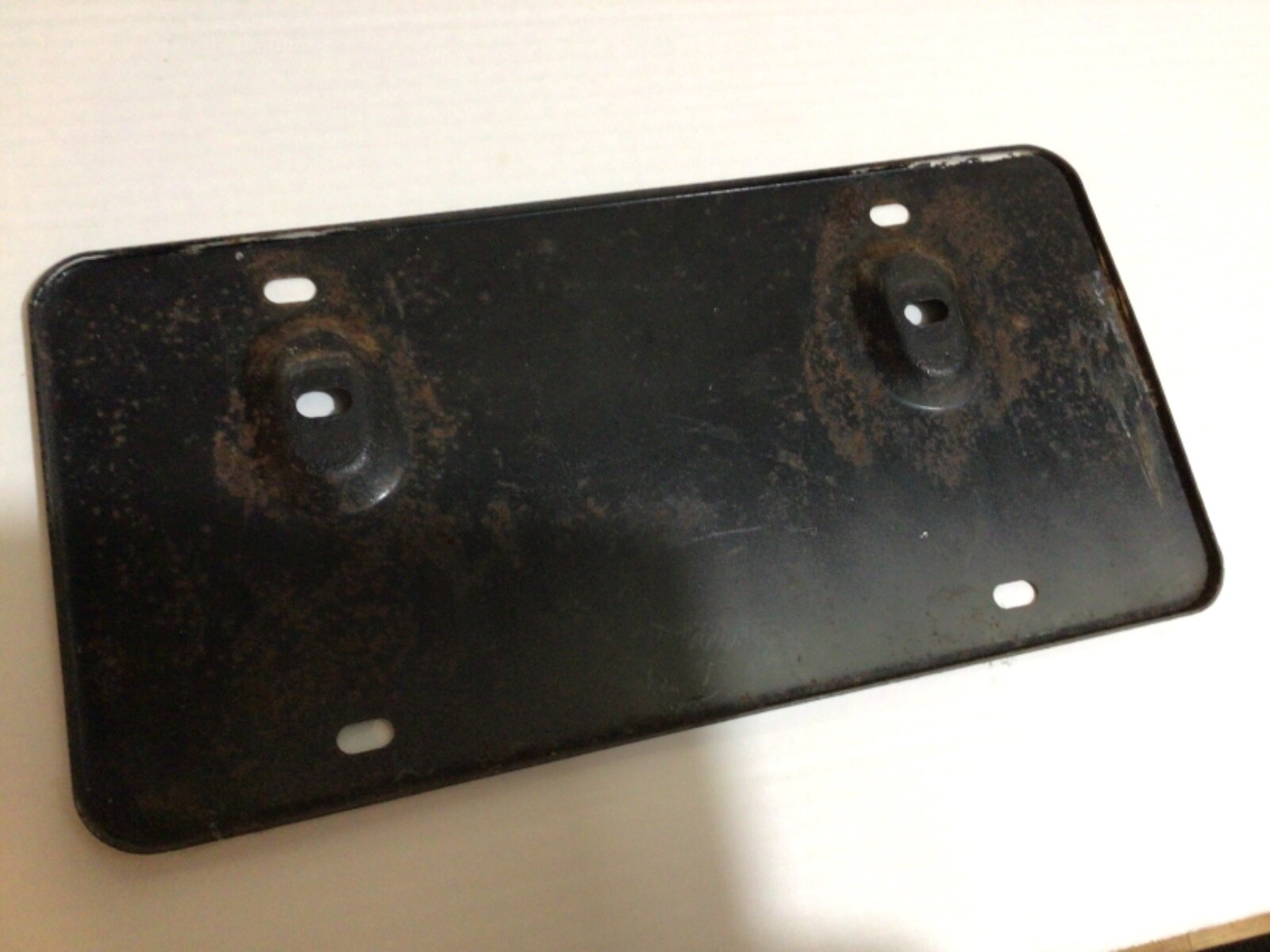 Austin Healey Sprite MG Midget rear license plate metal mounting base ...
