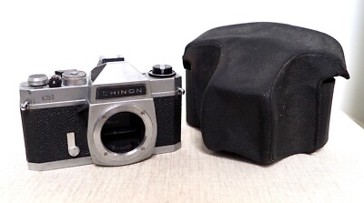 Vintage CHINON CS 35mm film SLR camera body only with case M42 mount ...