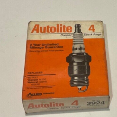 (4-Pk) Autolite Resistor Spark Plugs 3924 New MT | eBay