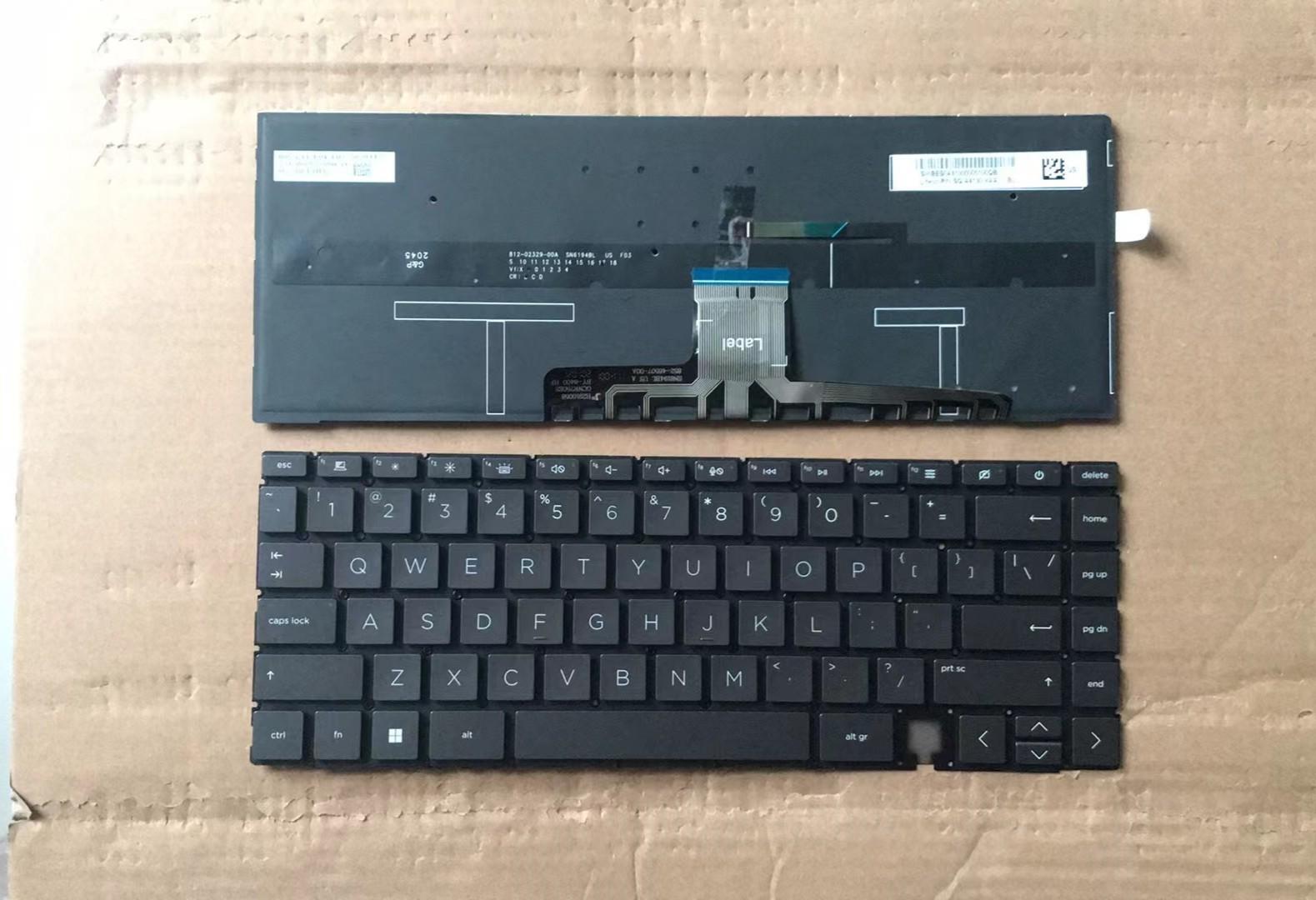 US Backlit Keyboard for HP Spectre x360 14-EA 14-EB 14-AE 14-EA0000 ...