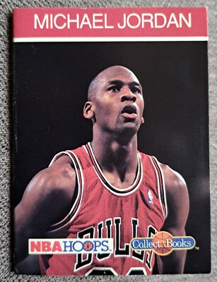 Michael Jordan - Four Page Booklet - 1990-91 NBA Hoops 'Collect-A-Books ...
